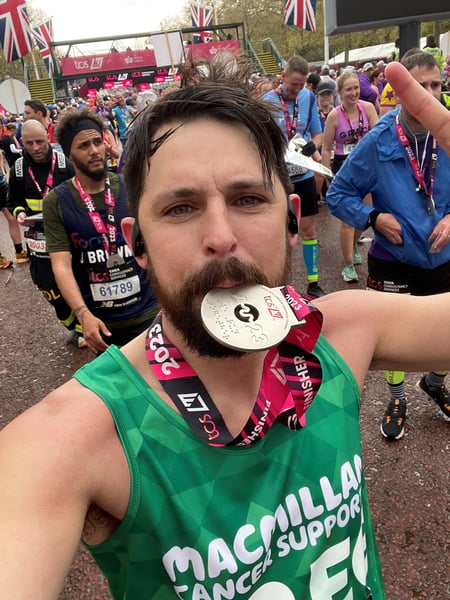 Running the London Marathon 2023 for Macmillan
