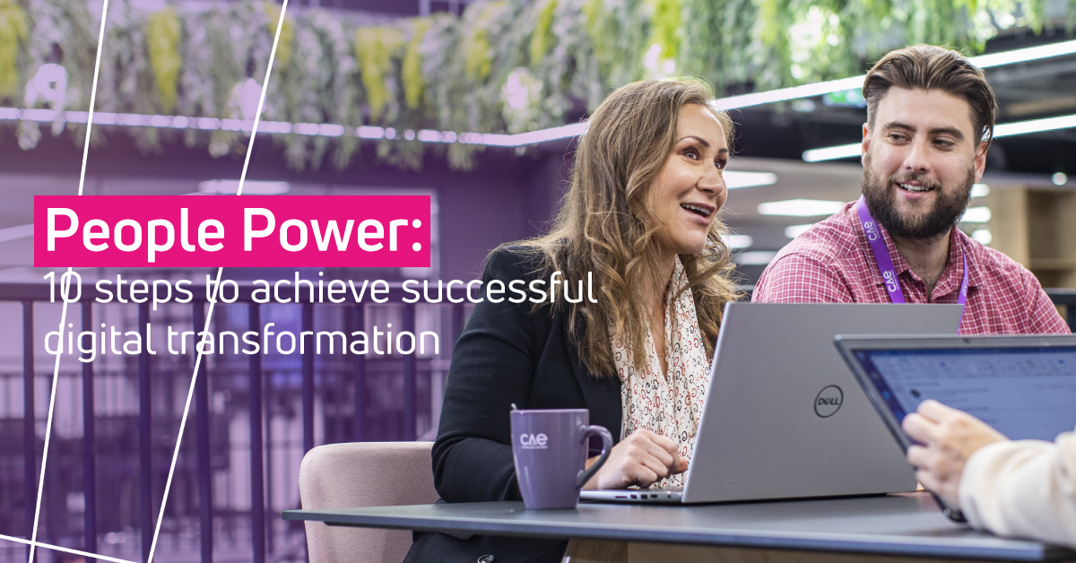 People power: 10 steps to achieve successful technology transformation